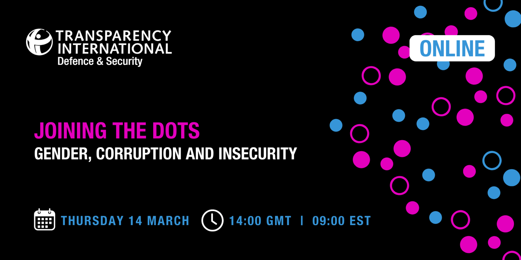 Event: Joining the Dots: Gender, Corruption and Insecurity - Transparency International Defence ...